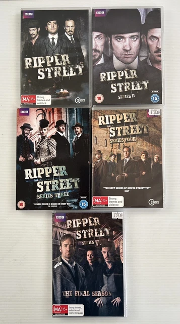 RIPPER STREET - The Complete Series Seasons 1-5 BBC DVD Set - Region 4 PAL $49.95 - PicClick AU