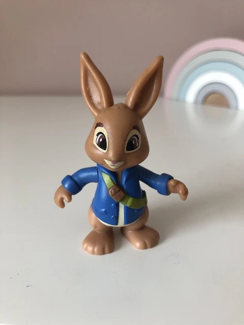 PETER RABBIT PLASTIC Figure Toy Cbeebies Nick Jr poseable £5.00 ...