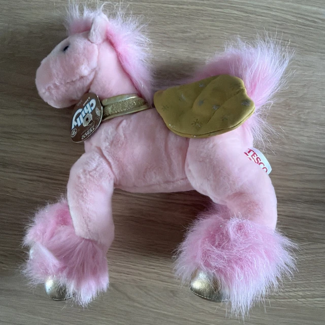 TESCO CHILLY & Friends Misty Horse Pegasus Pony 2006 Soft Toy Plush 12 ...