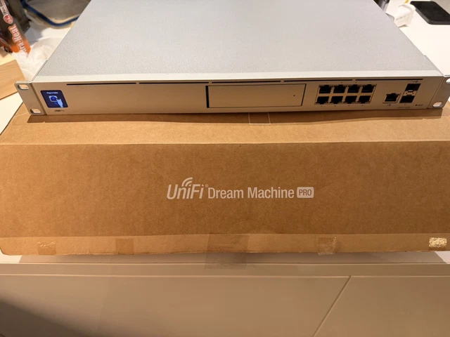 UBIQUITI UDM-PRO UNIFI Dream Machine Pro Firewall Security Gateway £312 ...