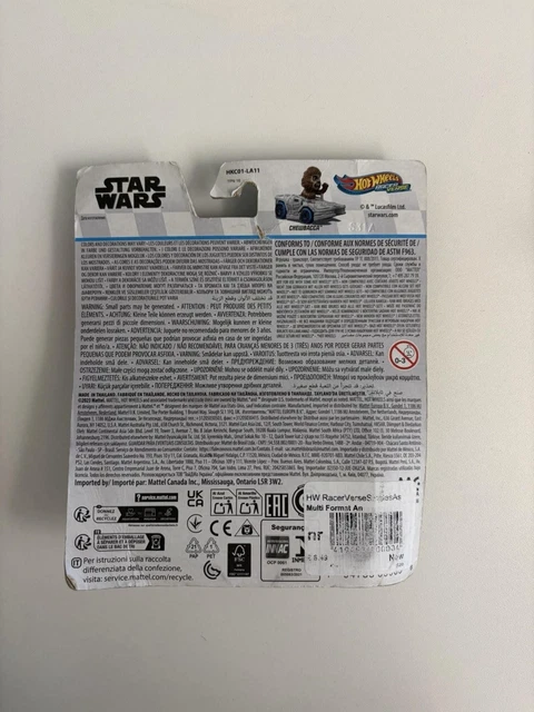 HOT WHEELS RACER Verse: Chewbacca 🐻 £12.99 - PicClick UK
