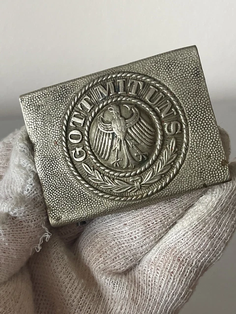 ORIGINAL PRE WW2 Post WW1 Interwar German Reichswehr Belt Buckle Bought ...