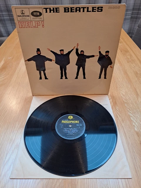 THE BEATLES. HELP (-2 -2 1965 Original) EX-/EX- Parlophone Records £5. ...