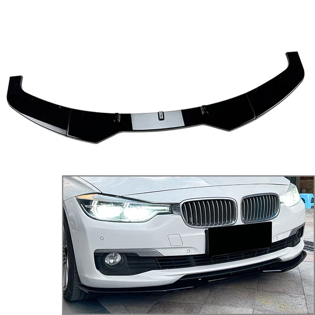 FRONT BUMPER LIP Spoiler Splitter Body Kit For BMW 3 Series F30 F31 ...