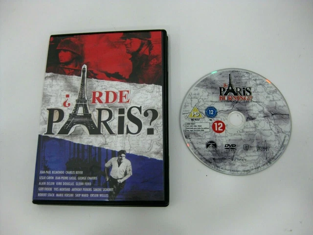 ARDE PARIS? DVD Jean Paul Belmondo Charles Boyer Leslie Caron Alain ...