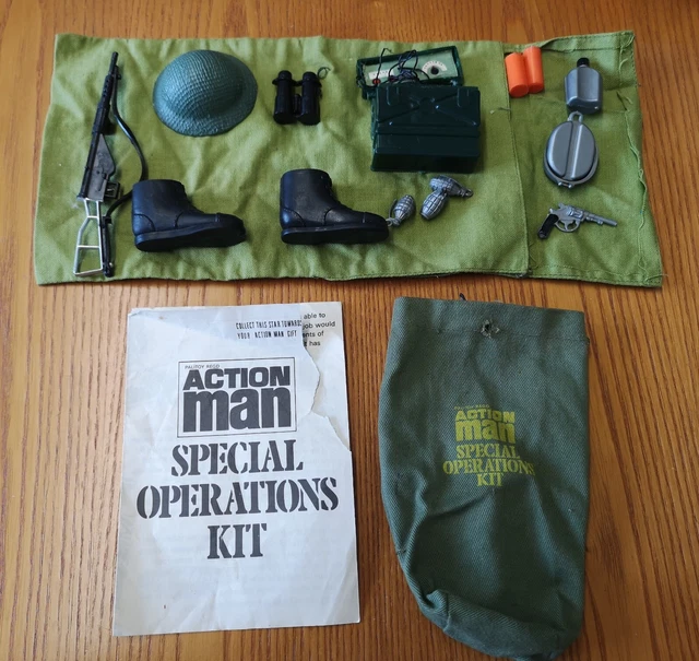 VINTAGE ACTION MAN Special Operations PART KIT 1972 Palitoy £22.00 ...