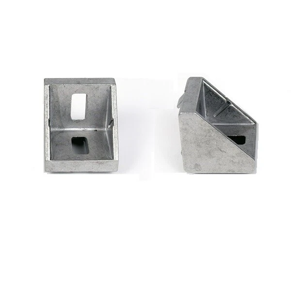 ANGLE 45X45 RAINURE 10 de Coin, Alu Support Fixation pour Profil EUR 2 ...