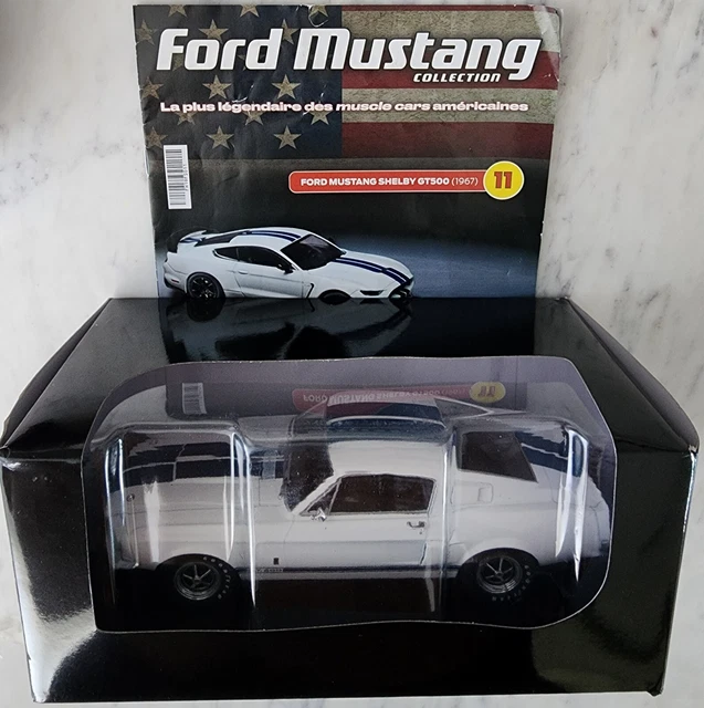 VOITURE FORD MUSTANG Shelby GT500 ( 1967 ) Altaya 1/24 avec fascicule ...