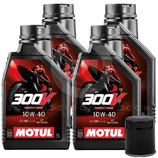 KIT D'ENTRETIEN 4L Motul 300V 10W40 + Filtre Yamaha Xj N 600 1997-2003 EUR 98,38 - PicClick FR