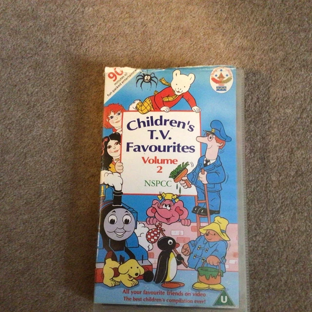 NSPCC CHILDREN’S TV Favourites Volume 2 VHS £3.00 - PicClick UK