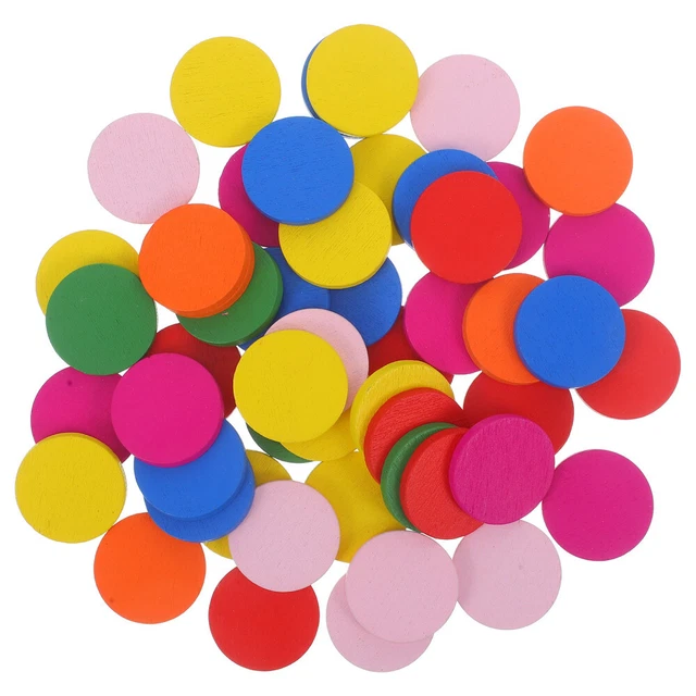 50 PCS KIDS Chips Reward Tokens for Children Learning Counters £5.59 ...