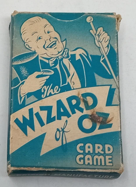 1940 THE WIZARD of Oz Card Game British Castell Pepys Game £235.00 ...