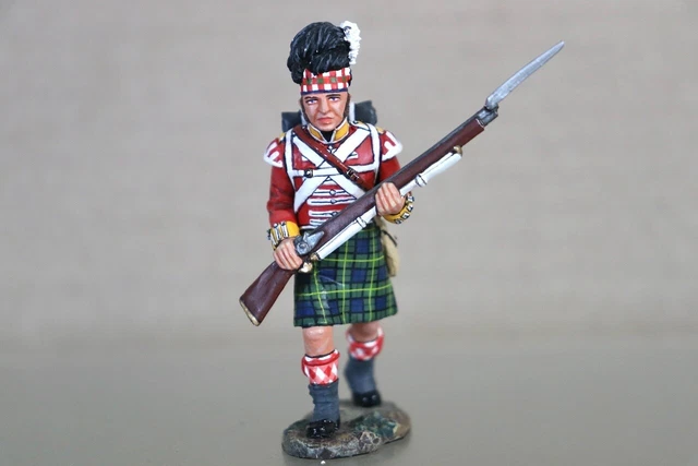 KING & COUNTRY NA207 NAPOLEONIC BRITISH GORDON HIGHLANDER CHARGING 1ppg ...