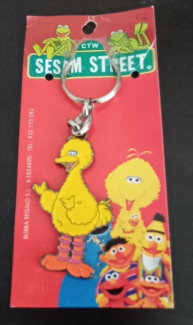 SESAME STREET KEYCHAIN New. Muppets Jim Henson Big Bird $13.00 ...