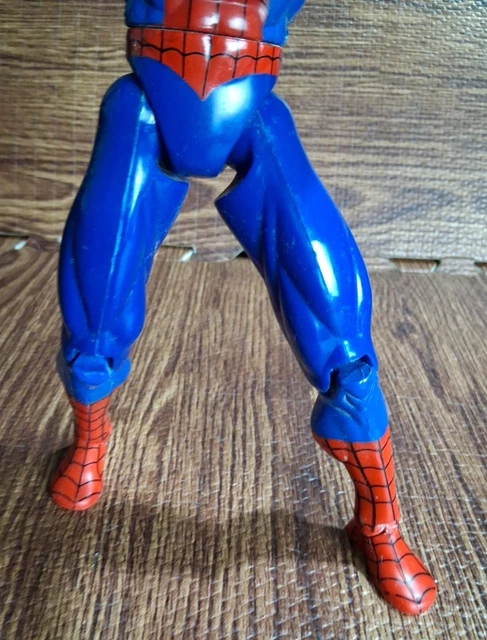 2001 MARVEL SPIDER-MAN 10 Inch Super Poseable Action Figure ENT INC ...