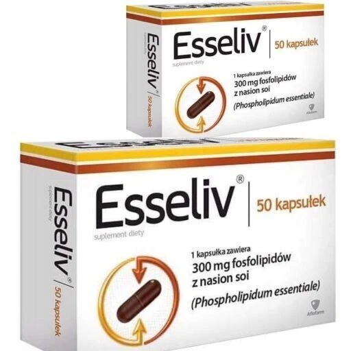 ESSELIV 2X50 CAPSULES, FOSFOLIPIDS liver protection, supports digestion ...
