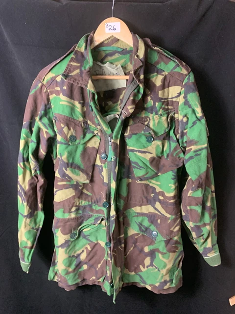 GENUINE BRITISH ARMY DPM Camo Combat Smock Military Jacket Uniform - 36 ...
