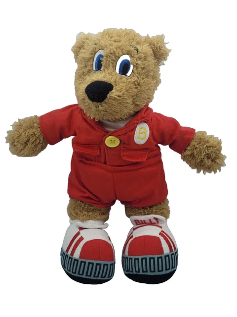 BUTLINS BILLY BEAR Butlin Red Coat Teddy Bear 12"Plush Soft Cuddly Toy ...