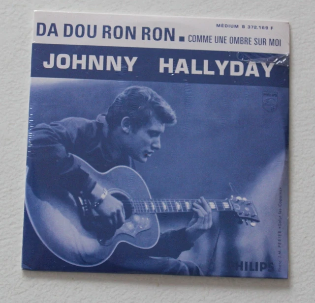 JOHNNY HALLYDAY, DA dou ron ron / comme une ombre sur moi , CD single ...