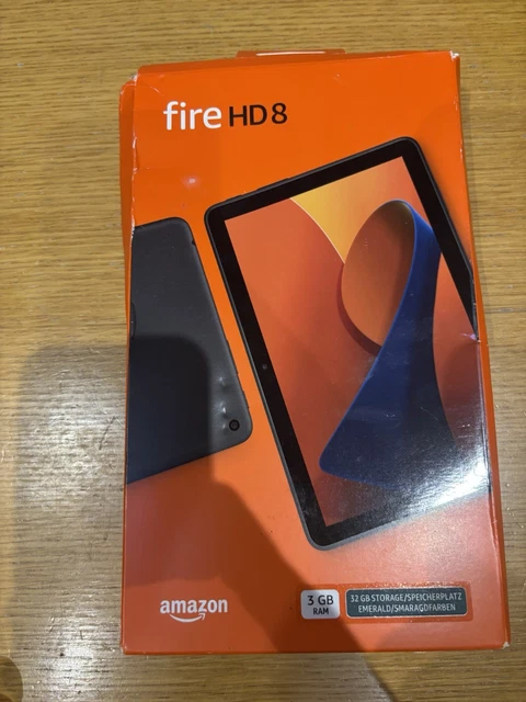 AMAZON FIRE HD 8 (12th Gen) - 8" - 32 GB - Wifi - Emerald. BRAND NEW SEALED £49.95 - PicClick UK