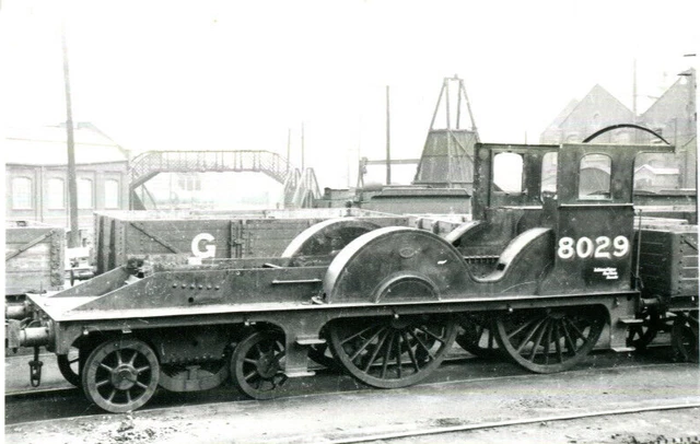 RAILWAY PHOTO FRAMES of LNER 4-4-0 No 8029 at Stratford 1938 by ...