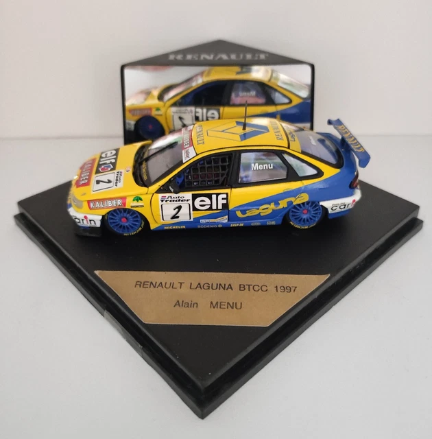 RENAULT LAGUNA ALAIN menu BTCC 1997 "ELF" 1/43 Onyx Boite Vitrine EUR ...