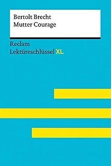 MUTTER COURAGE UND ihre Kinder von Bertolt Brecht: Lektüre... | Livre ...