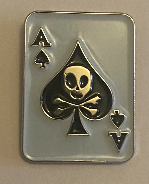 ACE OF SPADES biker vest pin harley davidson lapel pin badge EUR 7,99 ...
