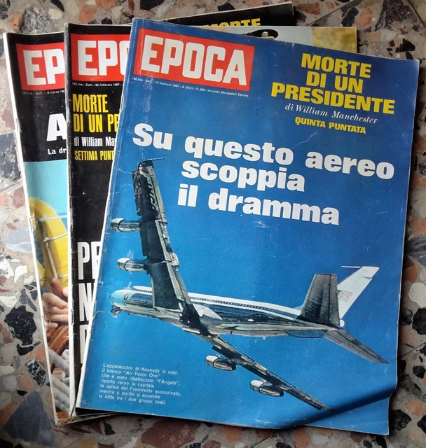 RIVISTA SETTIMANALE EPOCA del 1967-1968-1969-1970-1971-1972 Vari Numeri ...
