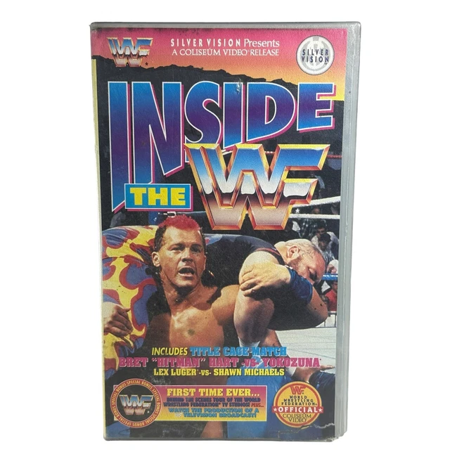 WWF WWE INSIDE The WWF Wrestling VHS Tape 1994 EUR 11,80 - PicClick IT