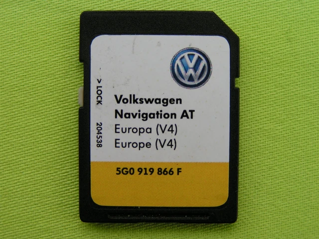 SD KARTE NAVIGATION At Europa V4 2014 Vw Discover Media 1 Golf 7 Passat ...