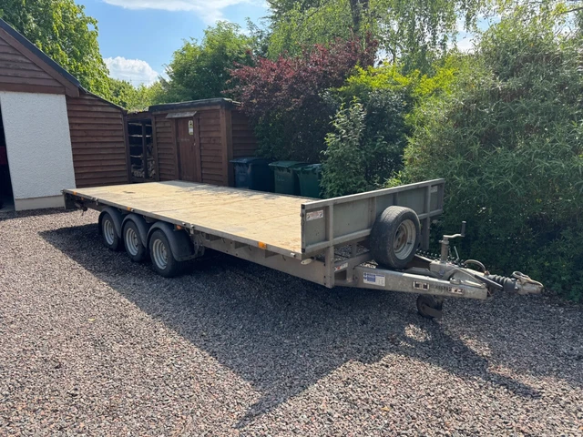 IFOR WILLIAMS FLATBED trailer 18 x 6ft, LM186G3 £3,100.00 - PicClick UK