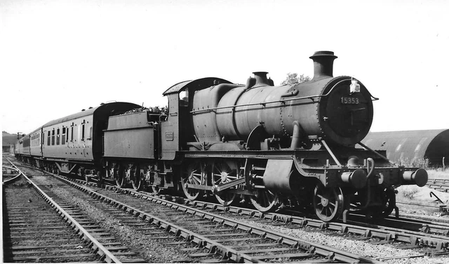 5353 &4300& LOCAL Passenger Train. GWR-BR Steam Locomotive Photo £2.49 ...