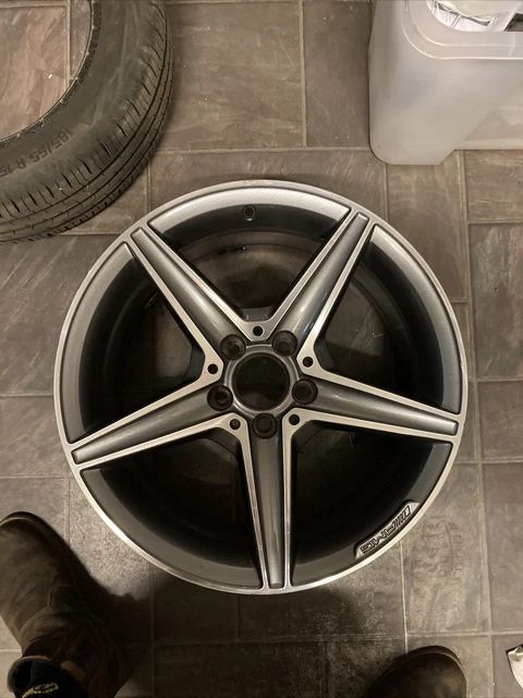 GENUINE AMG MERCEDES Benz C Class W205 S205 18 X 8.5J Rear Wheel ...