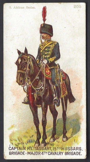 GALLAHER - THE South African Series - #205 Captain H L Taggart £3.75 ...