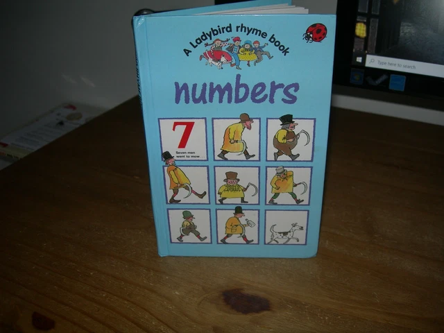 LADYBIRD BOOK: RHYME Book Numbers - First Edition - Good Condition £3. ...