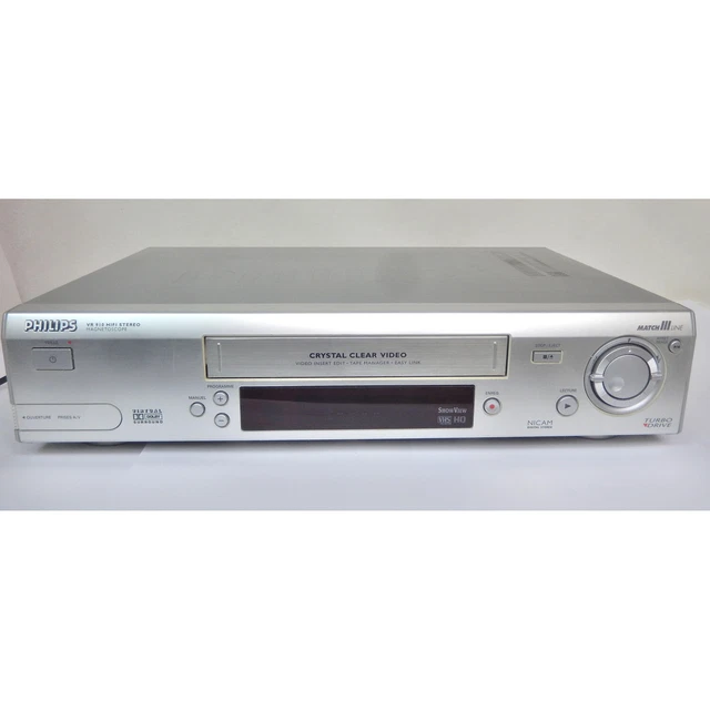 MAGNETOSCOPE VHS PHILIPS Vr910 Turbo Drive A Reviser EUR 35,00 ...