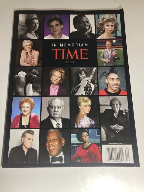 TIME MAGAZINE SPECIAL In Memoriam 2022 (All Famous people who Passed ...