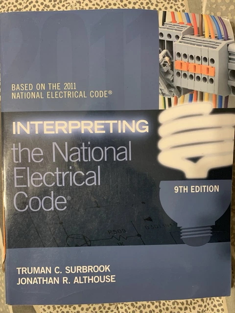 Interpreting The National Electrical Code 9Th Edition FOR SALE! - PicClick