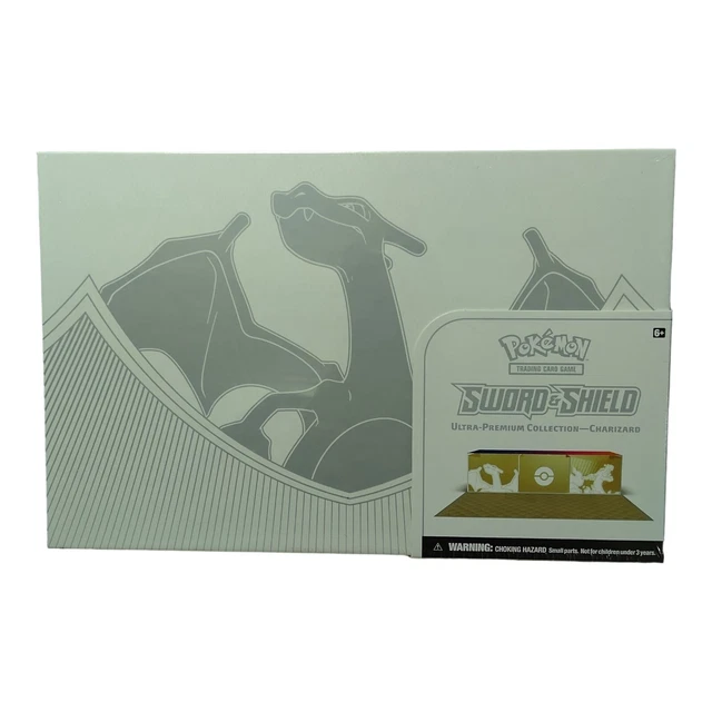 POKÉMON TCG CHARIZARD Sword & Shield Ultra-Premium Collection Booster ...
