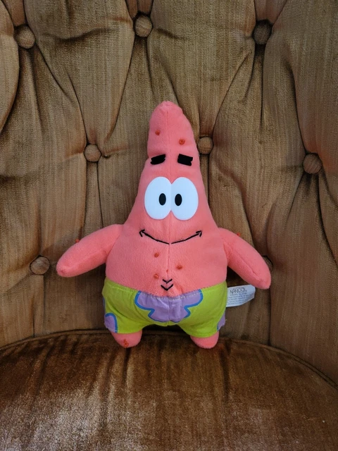 PATRICK STAR SPONGEBOB Collectible Plush Stuffed Animal Toy 2002 Nanco ...