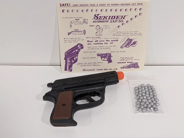 SEKIDEN/GIANT AUTOMATIC SAP.50 With Information Sheet & 50 Silver Balls ...