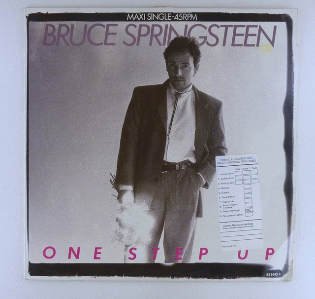 12 & MAXI Single Vinyle - Bruce Springsteen - One Step Up - K8850 N8 ...