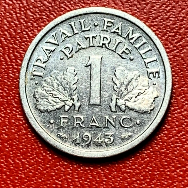 #3439 - RARE - 1 franc 1943 Bazor SUP - FACTURE EUR 7,00 - PicClick FR