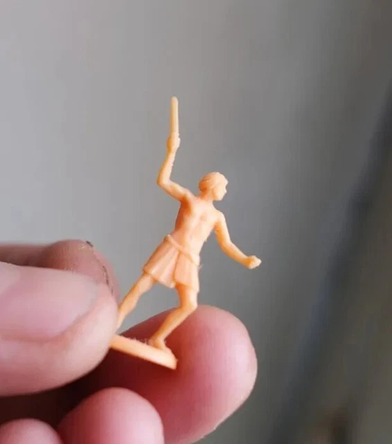 RARE VINTAGE FIGURINE Soldat Glaive EGYPTIEN Egypte Antique Pyramide ...