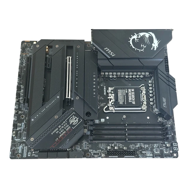 DAMAGED/READ DESCRIPTION MSI MPG Z790 CARBON WiFi LGA 1700 ATX Intel ...