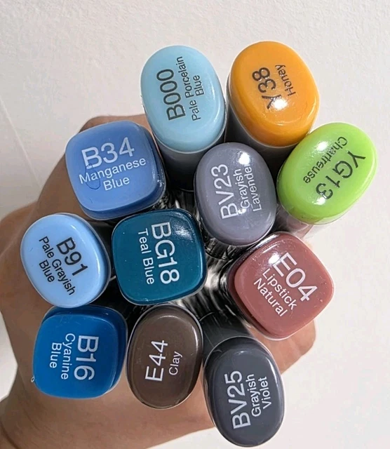22 X COPIC Markers bundle £31.87 - PicClick UK