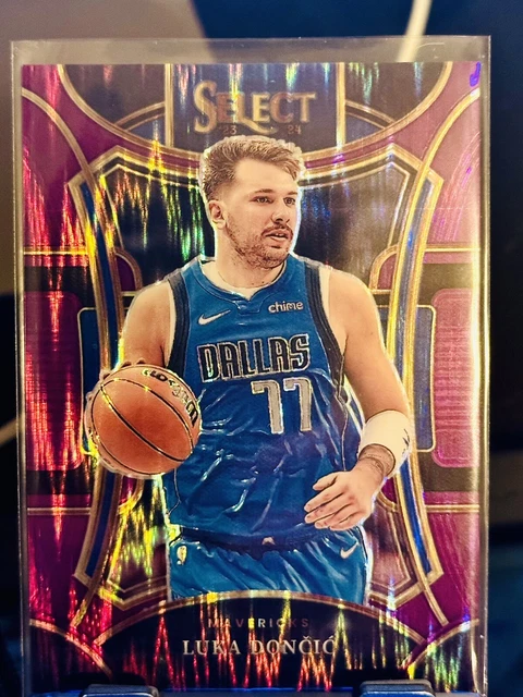 MAILLOT # HIT 2023-24 Select Luka Doncic mezzanine Prizm #350 Mavericks 77/175 EUR 2,07 ...
