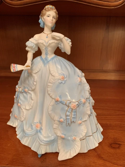 ROYAL WORCESTER FIGURINE 'The First Quadrille' Signed Ltd Edition ...