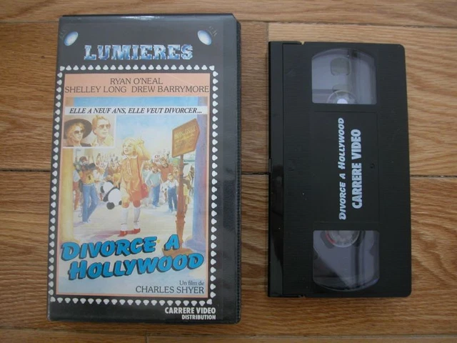 1984 RYAN O'NEAL Shelley Long Drew Barrymore VHS DIVORCE VERY RARE £5. ...